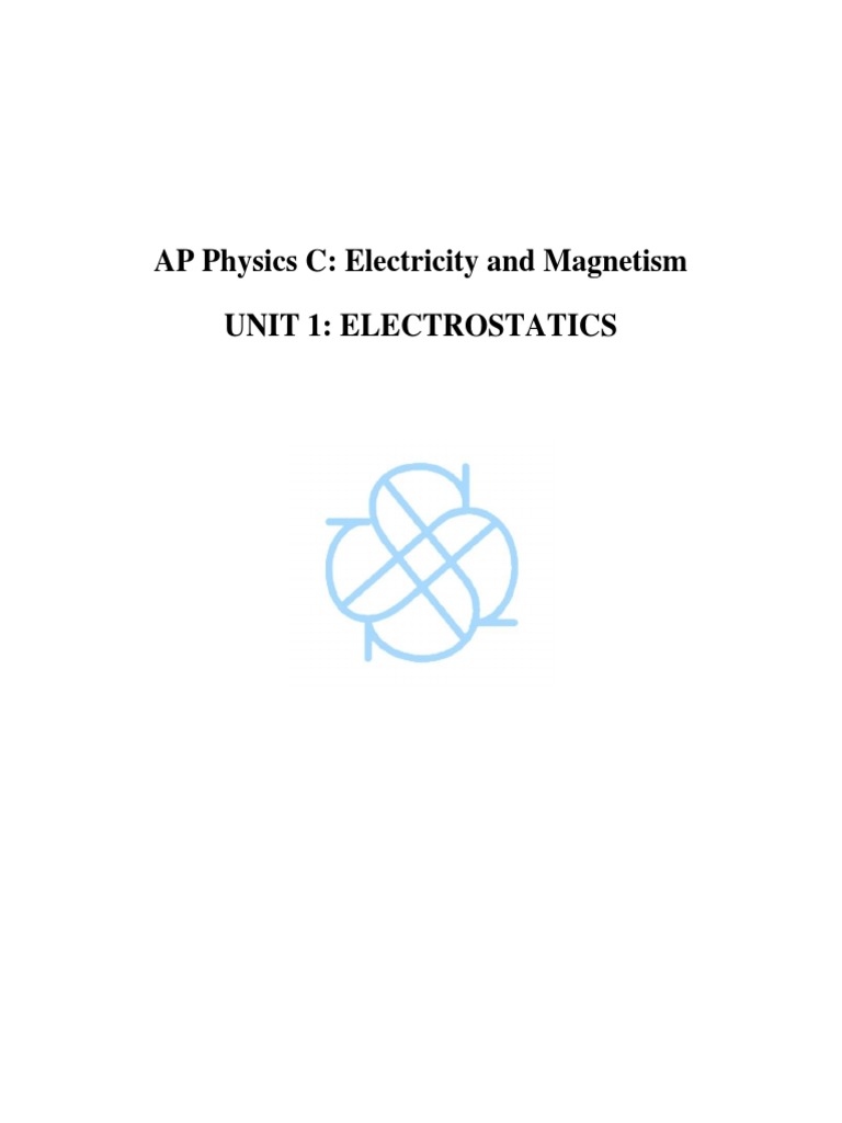 60a033ada7191c04f9eadf39 AP Physics C EM Electrostatics | PDF ...