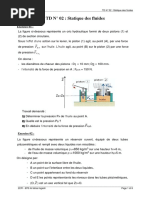 Exercices Corrigés de Statique des Fluides | PDF | mesure de pression ...