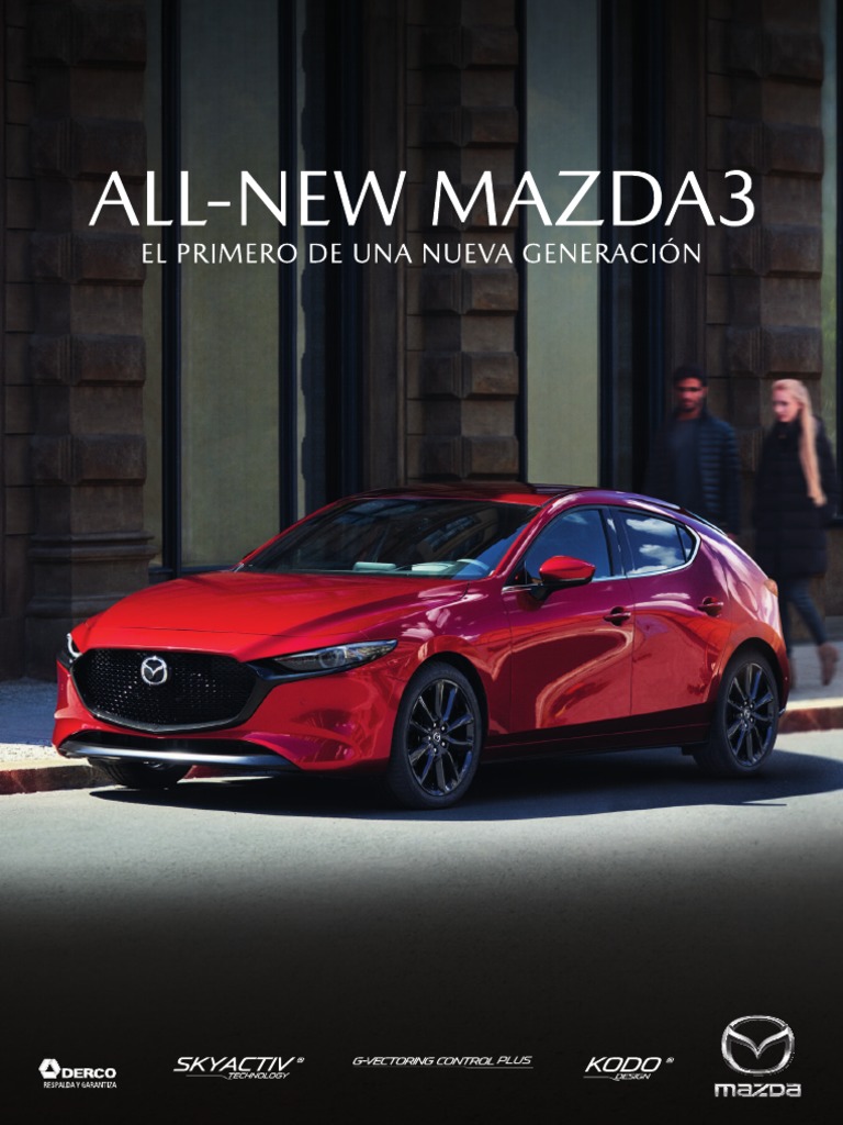2022-01-18-Ficha Tecnica All-New Mazda3 Sport | PDF | Direccion | Inyección de combustible