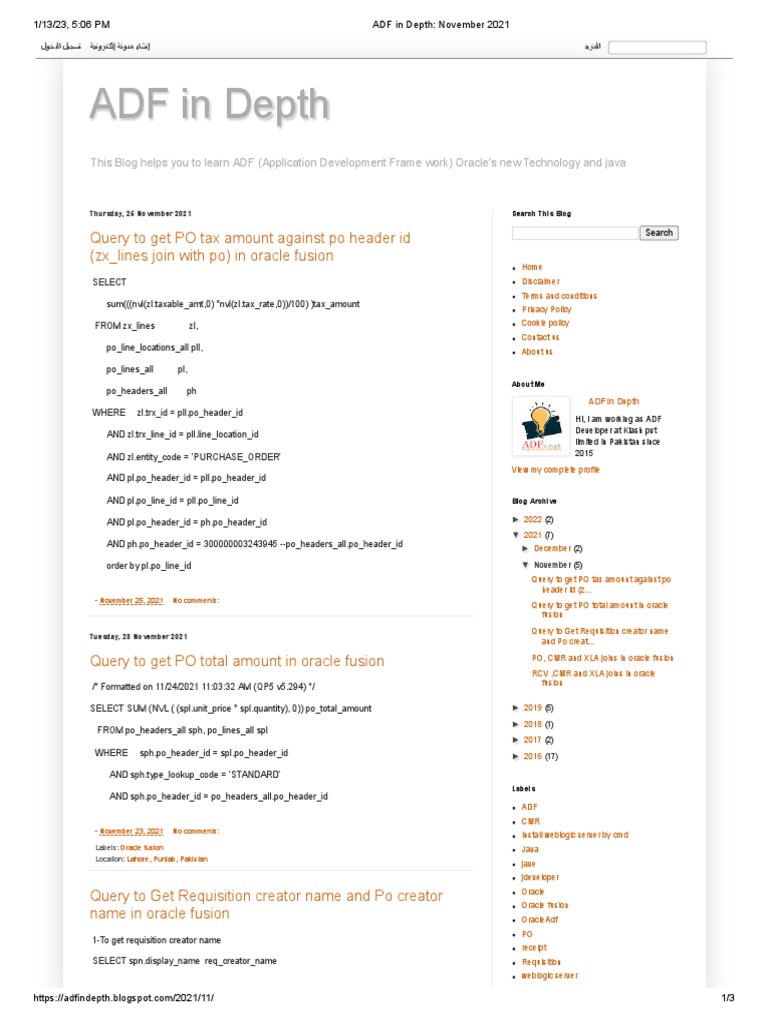 PO, CMR and XLA | Download Free PDF | Databases | Software Development