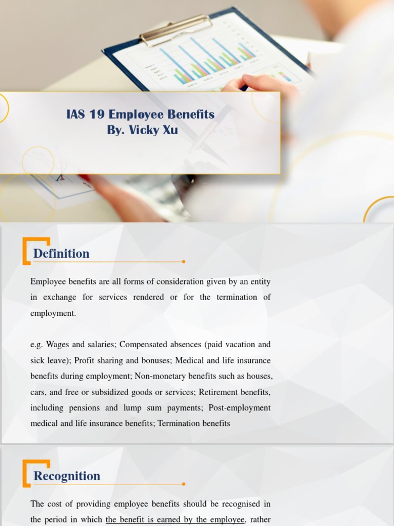 IAS 19 Employee Benefits | PDF | Defined Benefit Pension Plan | Pension