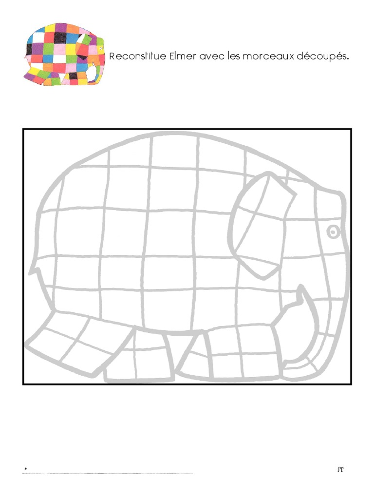 Elmer Puzzle | PDF