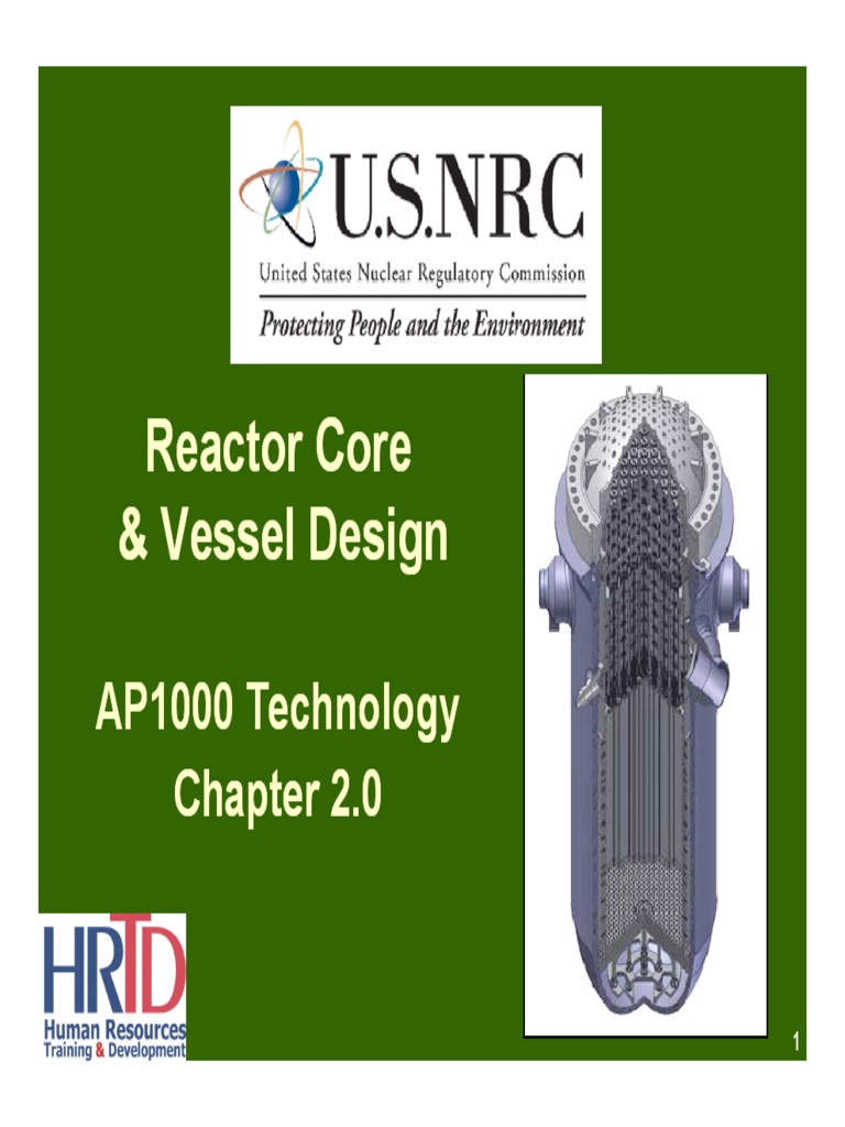 NRC Training PPT On AP1000 Core and Reactor | PDF | Computers ...