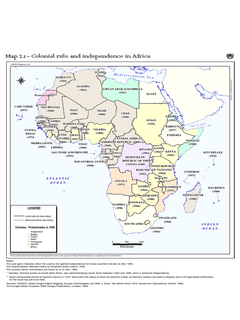Colonial Rule and Independence in Africa | PDF | Africa | International ...