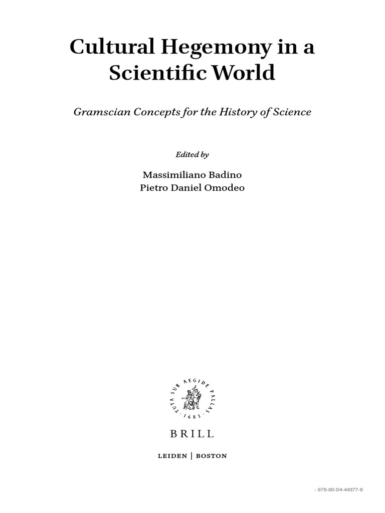 Badino and Omodeo - 2021 - Cultural Hegemony in A Scientific World ...