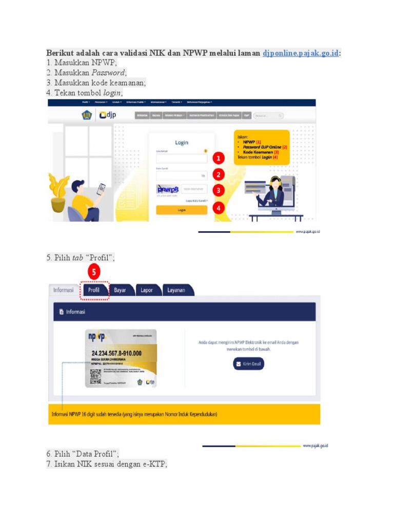 Petunjuk Validasi NIK | PDF