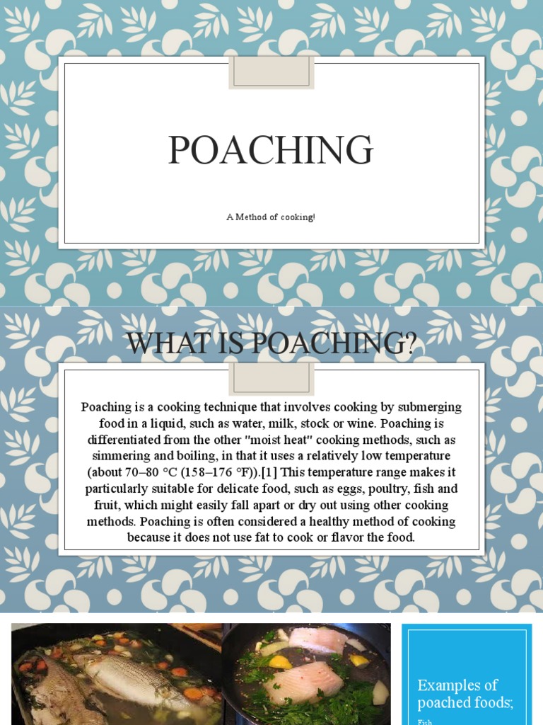 Poaching | PDF