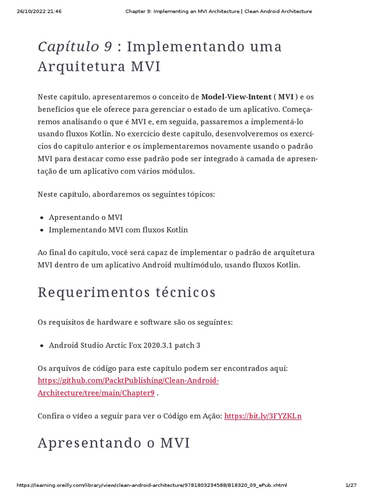 Chapter 9 - Implementing An MVI Architecture - Clean Android ... Chapter 9 - Implementing An MVI Architecture - Clean Android ...