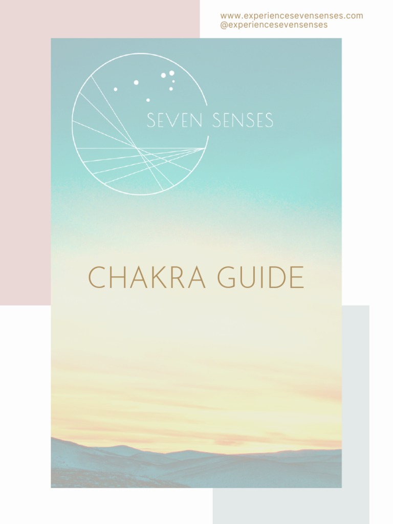 Seven Senses Chakra Guide | PDF | Chakra | Alternative Medicine
