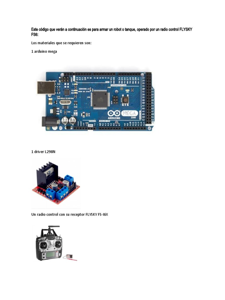 arduino-robot-control-fs6 | PDF