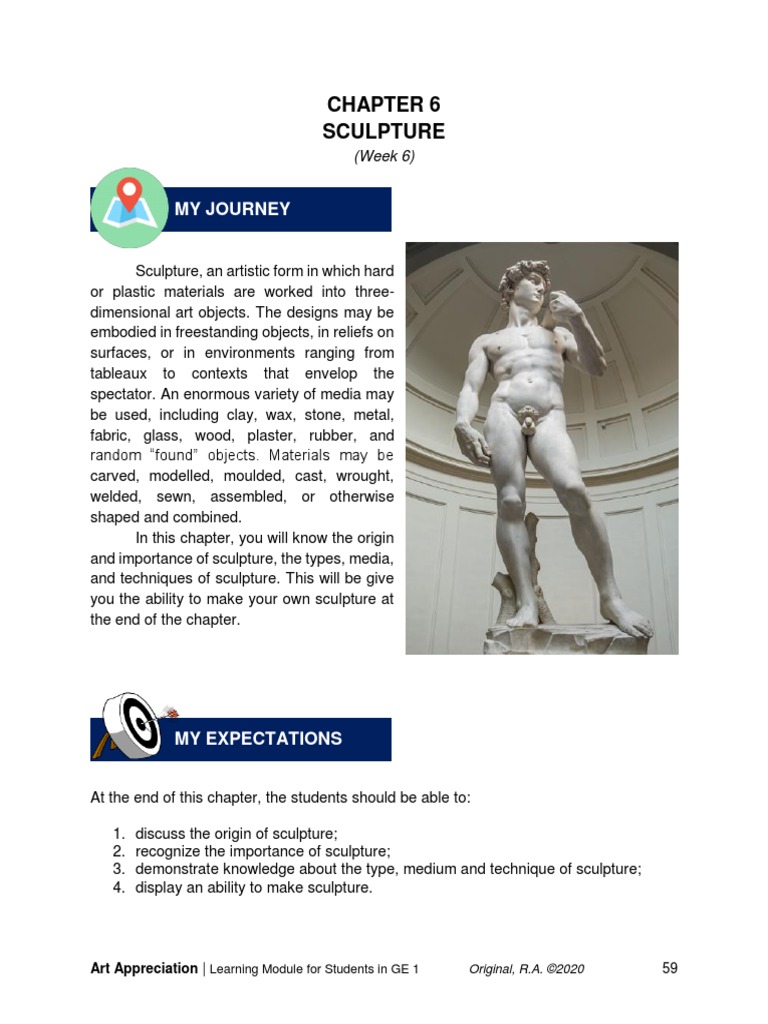 Art Appreciation - Module - 6 | PDF | Sculpture | Casting