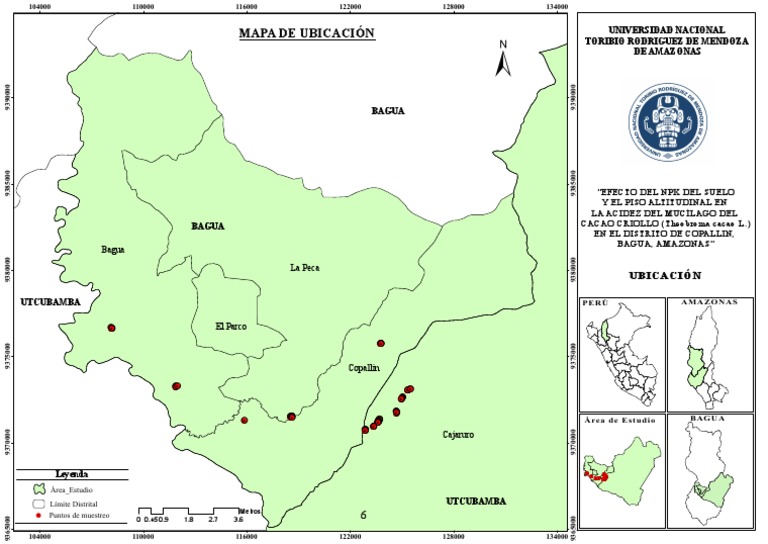 Mapa Ub Ing Hidrogo | PDF