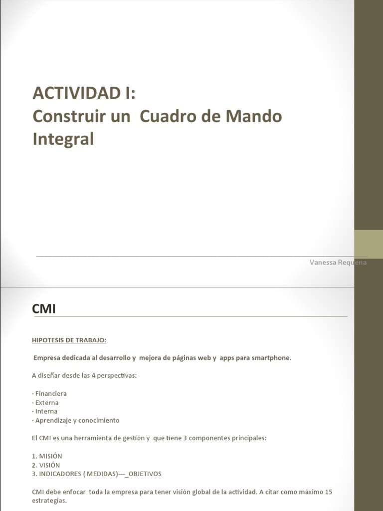 CMI Ejemplo | PDF