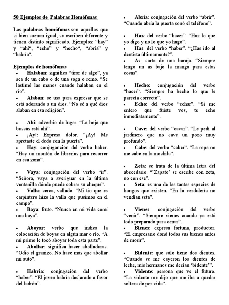 Leng Homof Homoni | PDF | Lingüística | Morfología Lingüística