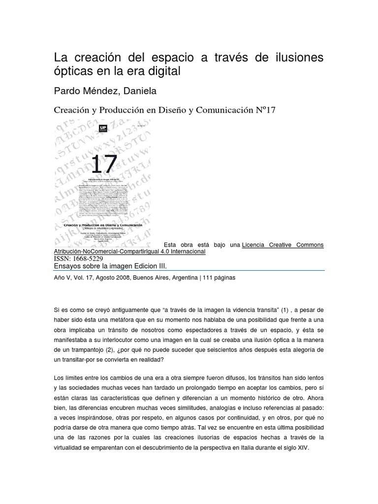 2-Espacio Ilusorio, Real, Virtual | PDF | Espacio | Experiencia