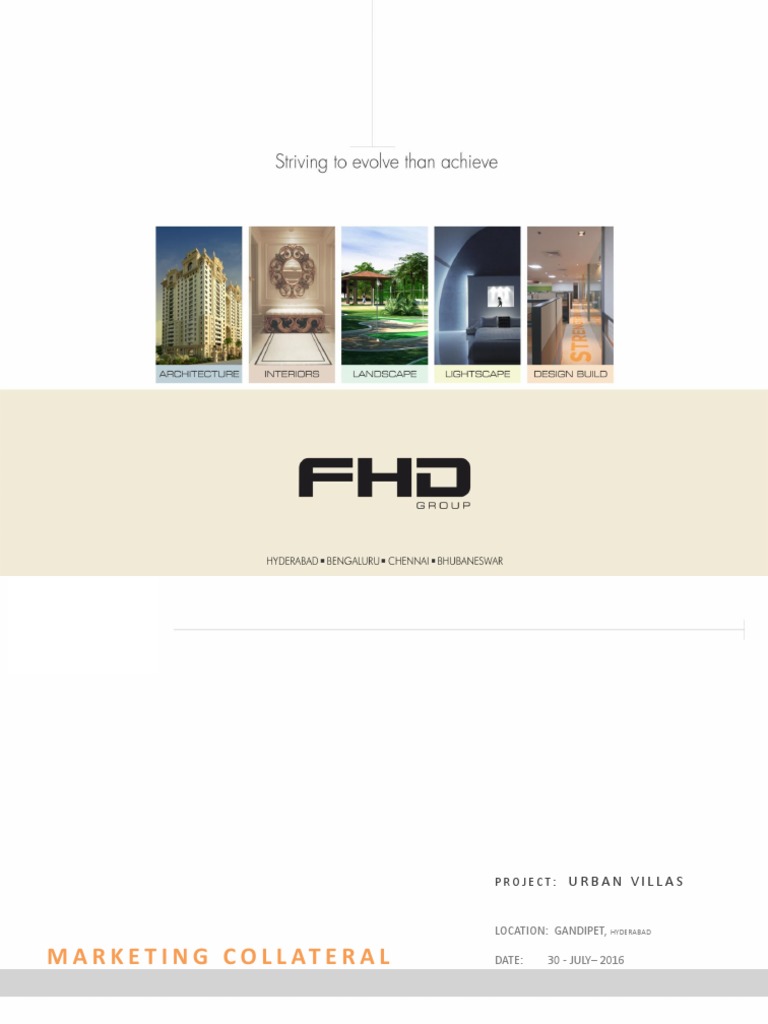 Urban Villas Project: Detailed Plans and Renderings for East and West ...