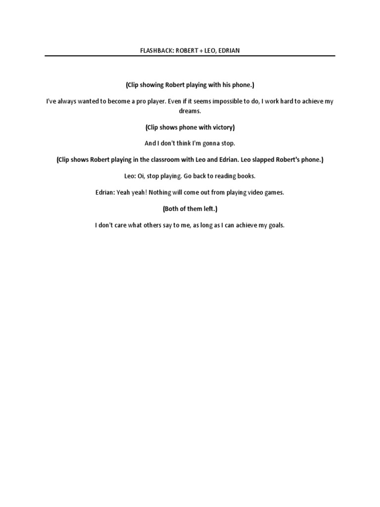 Flashback No. 1 Robert Leo Edrian | PDF