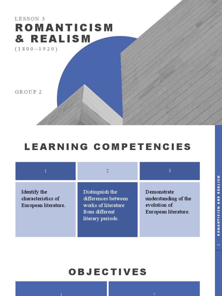 Romanticism and Realism | PDF | Romanticism | Realism (Arts)