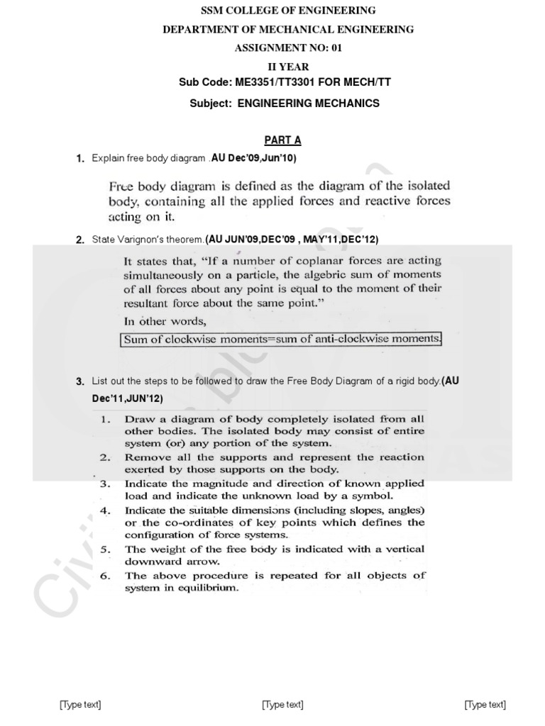 Assignment No-1 | PDF