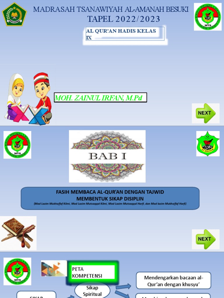 Media Pembelajaran Dan LKPD Qurdis Viii | PDF