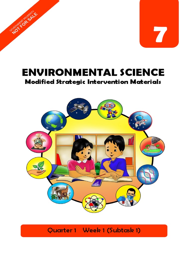 Environmental Science GR 7 q1 Week 1 Subtask 1 | PDF | Science ...