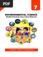 Melcs Environmental Science | PDF | Natural Environment | Environmental ...