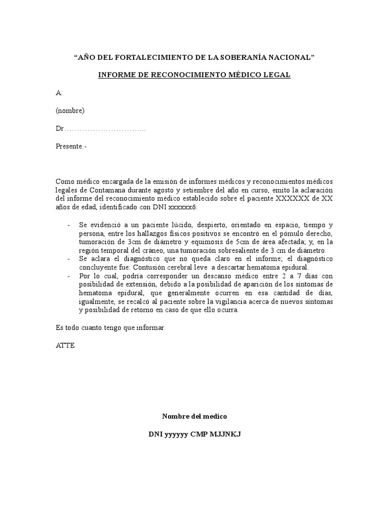 Formato de Informe | PDF