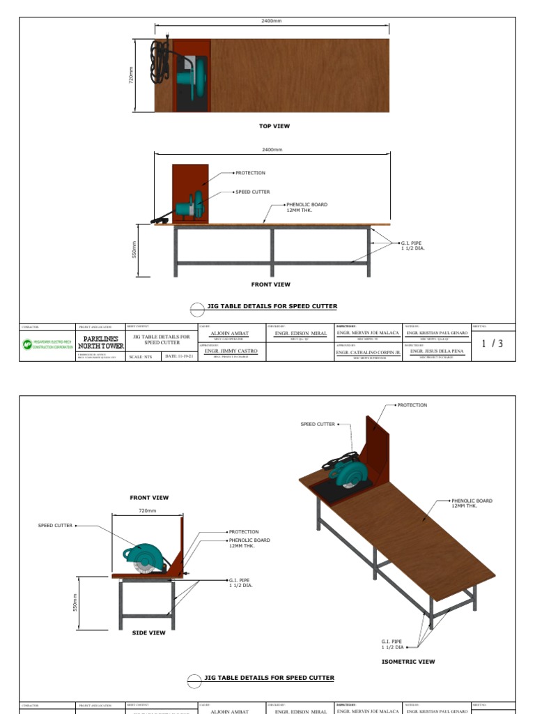 Jig Table Speed Cutter | PDF