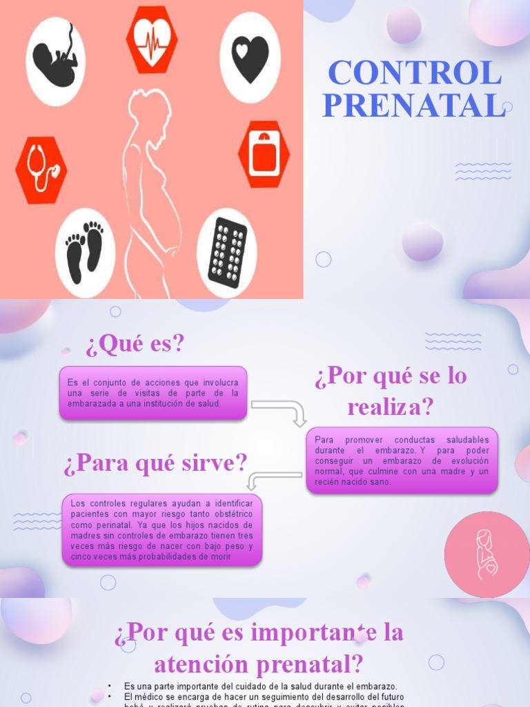 Control Prenatal | PDF | El embarazo | Parto