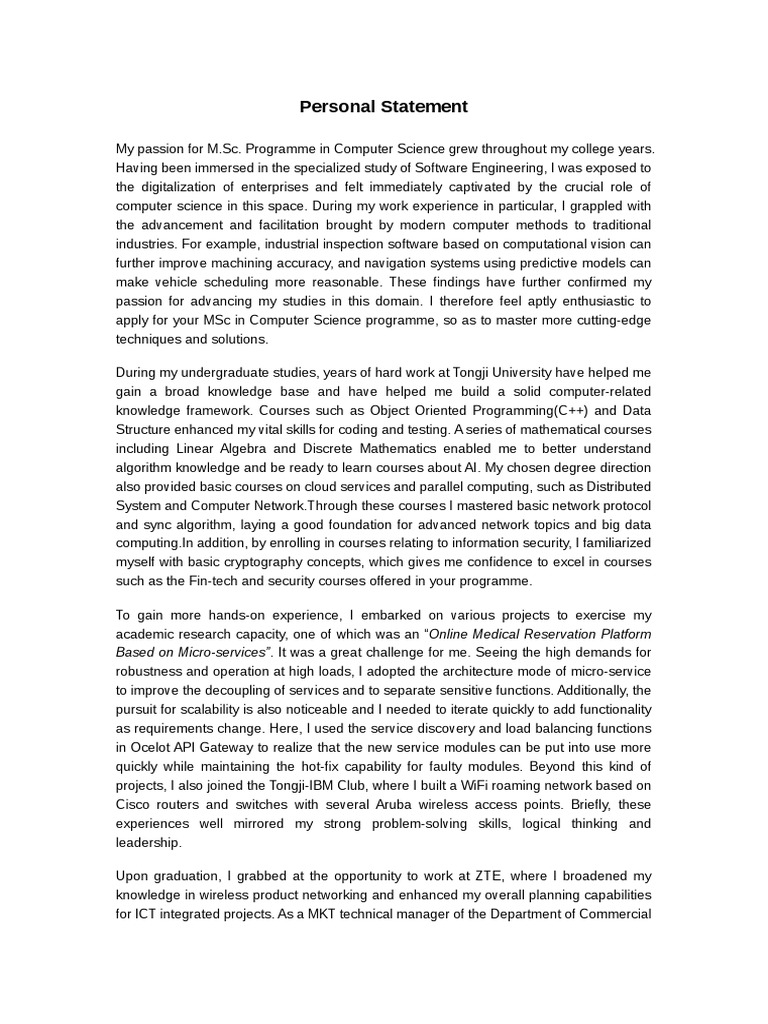 PS Cuhk CS | PDF | Computer Science | Computing