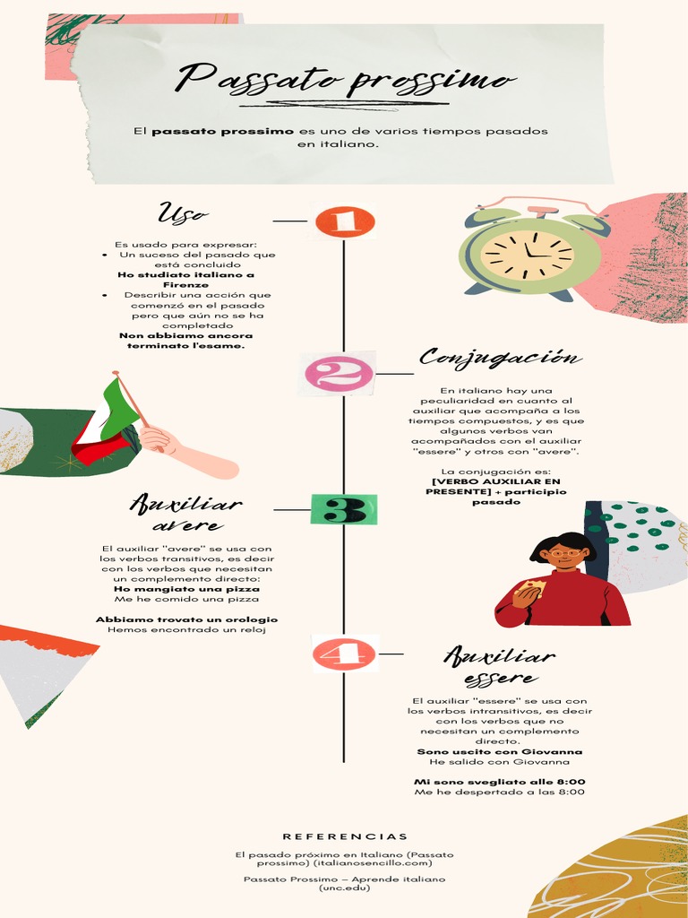 Passato Prossimo | PDF | Verbo | Morfología