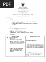 Lesson Plan in Kindergarten Quarter 2 Week 10 | PDF