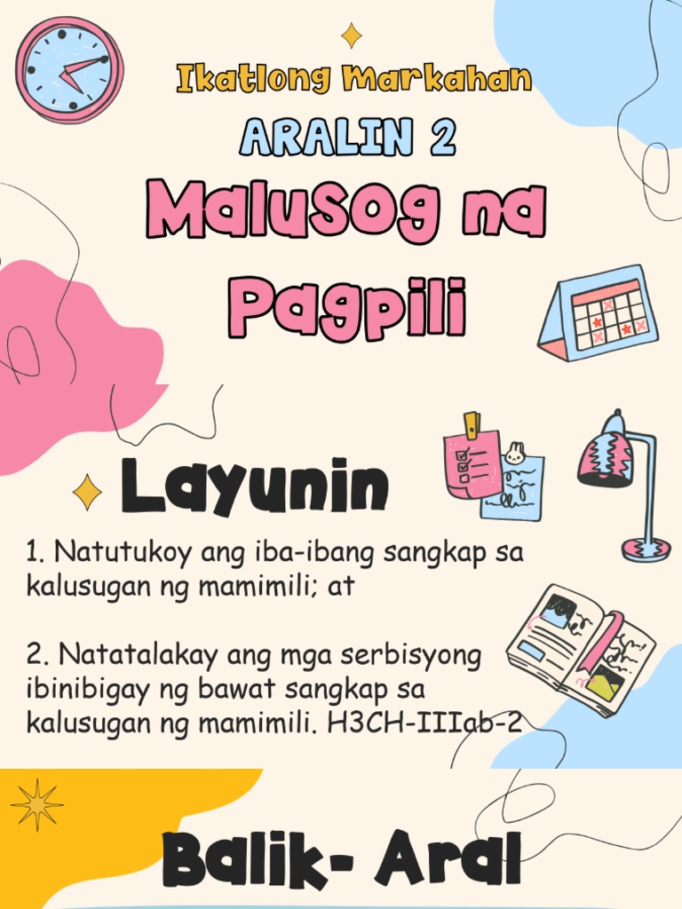 GRADE 3-HEALTH M2 Q3-Malusog Na Pagpili | PDF