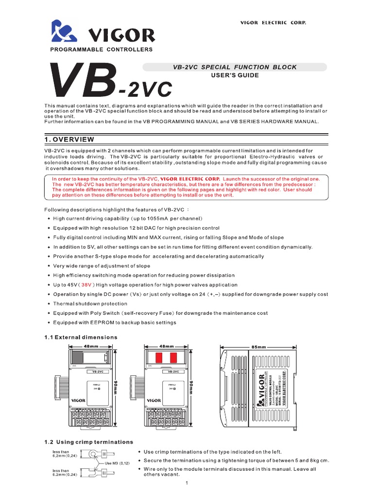VB-2VC Eng | PDF