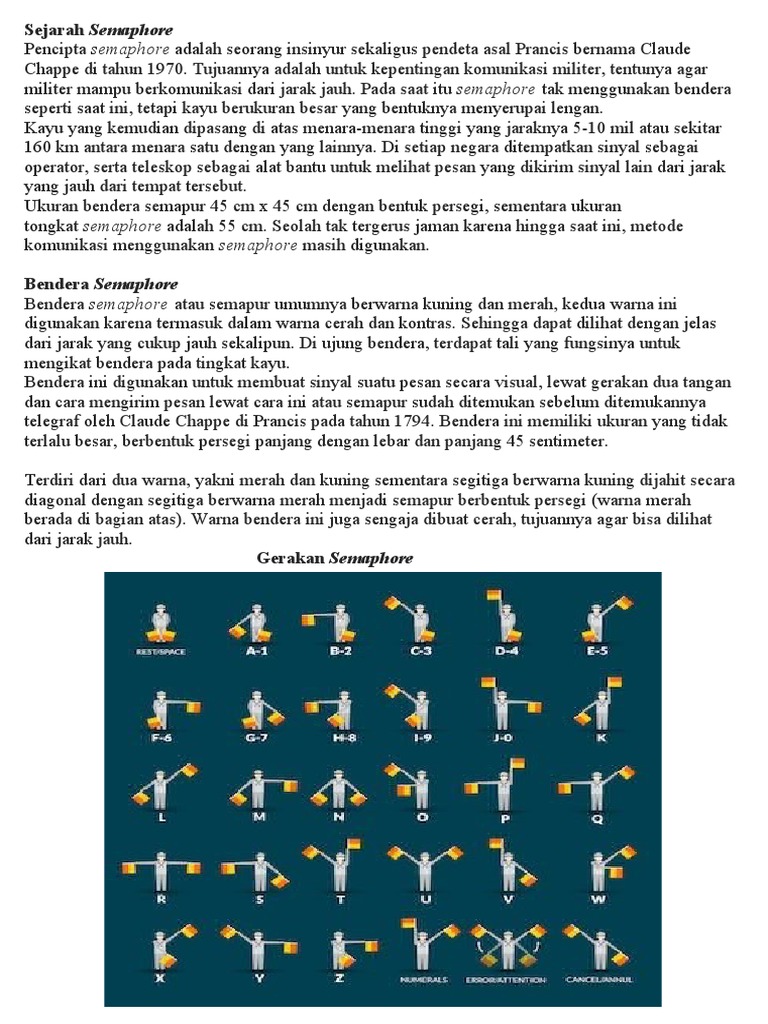 Materi Semaphore | PDF | Seni