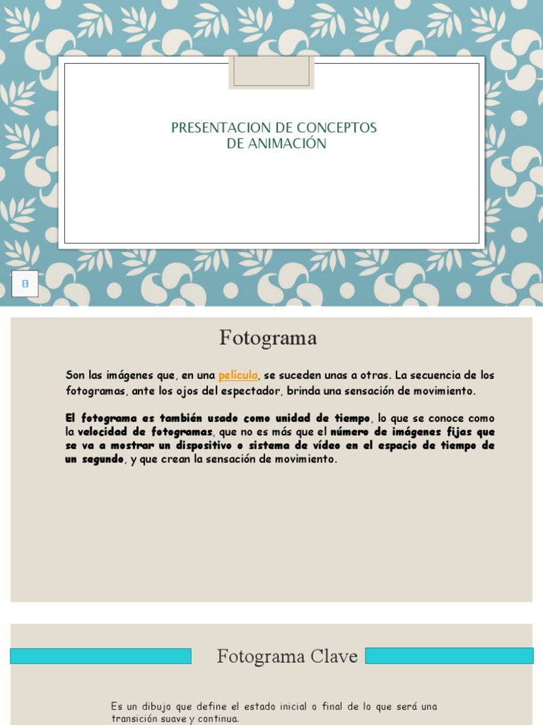 Presentación AM VHM | PDF | Animación | Fotograma de la película