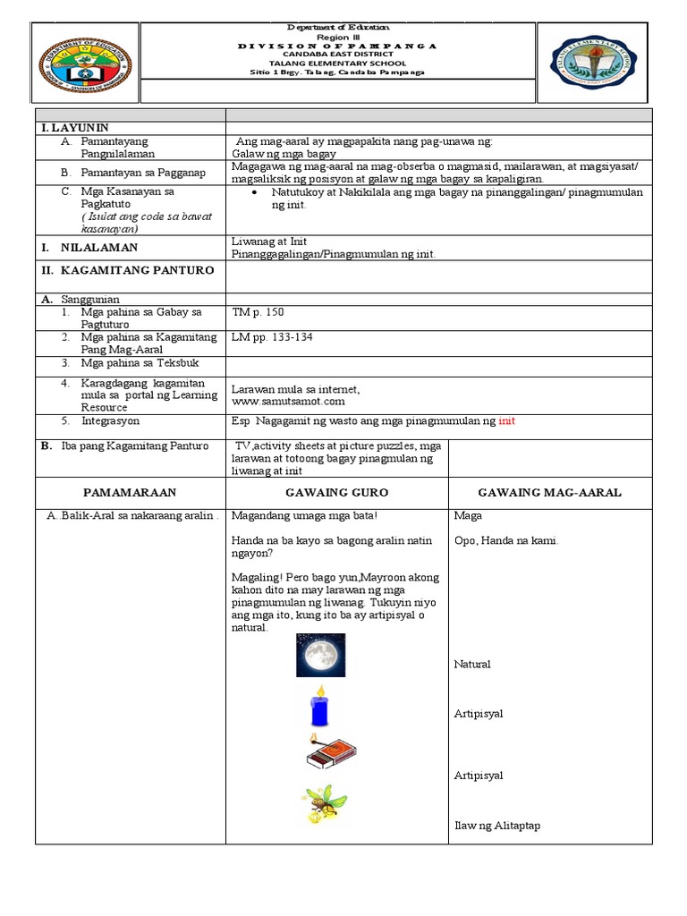 COT 3rd Quarter Science - Docx Version 2 | PDF