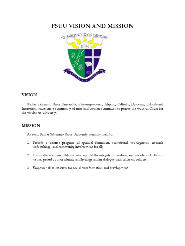 FSUU Nursing Program Vision and Policies | PDF | Nursing | Sock