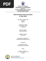 Localized Child Protection Policy 1 | PDF | Learning | Child Abuse