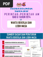 Borang Pengesahan Kerja Lebih Masa Melebihi 8 Jam | PDF