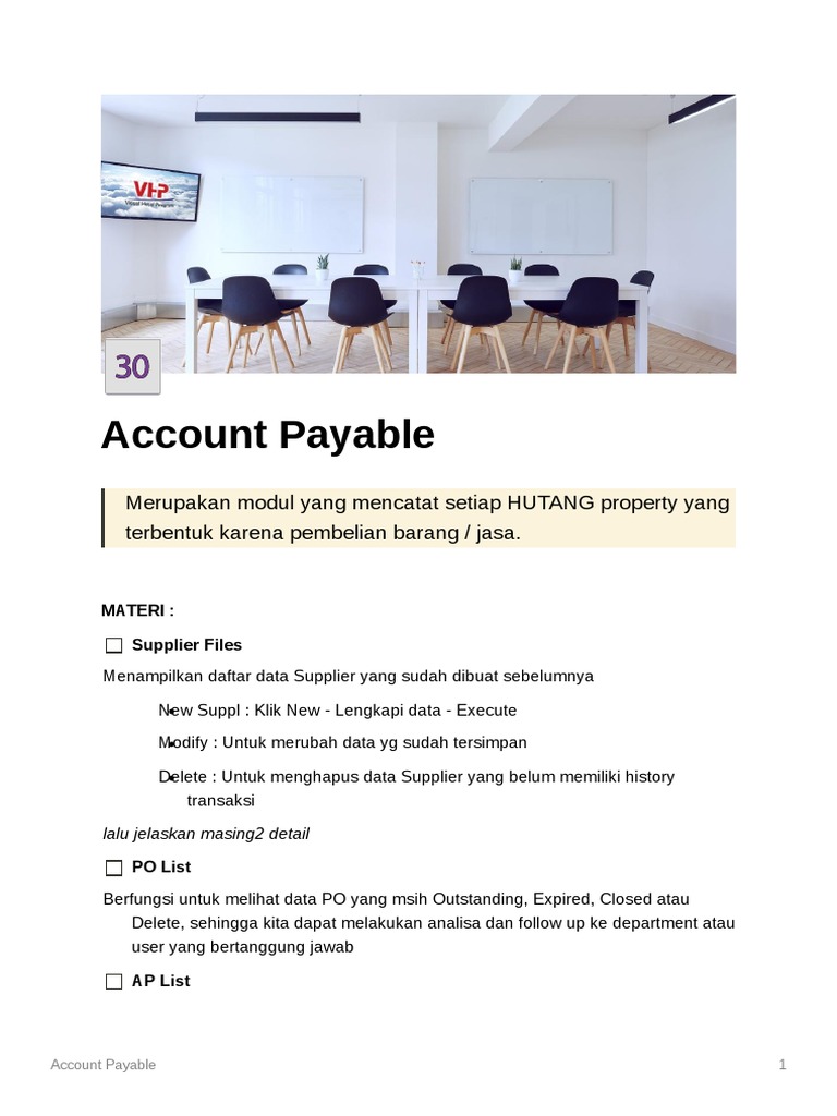 Account Payable | PDF
