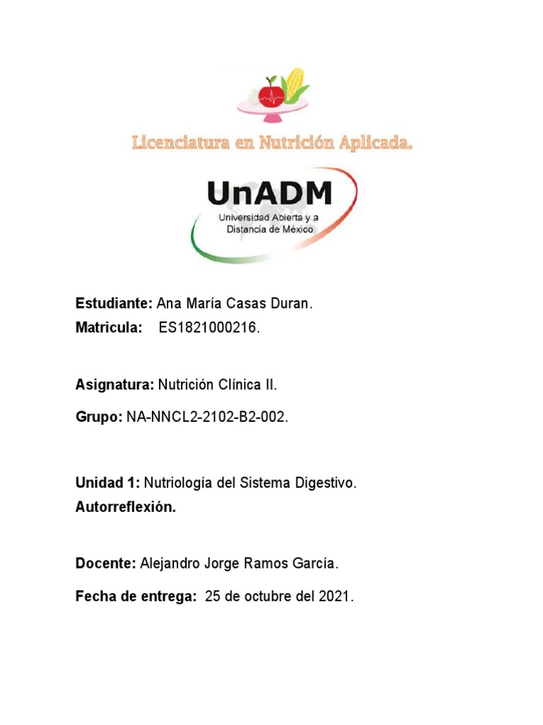 Nncl2 U1 Atr Ancd Pdf Nutrición Dieta Y Nutrición
