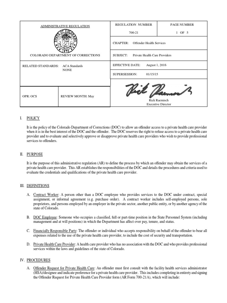 0700 21 080116 | PDF | Health Care | Background Check