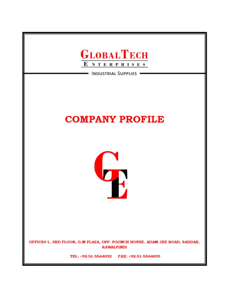 A Profile of Globaltech Enterprises: A Leading General Trading Company in Pakistan | PDF | Alloy ...