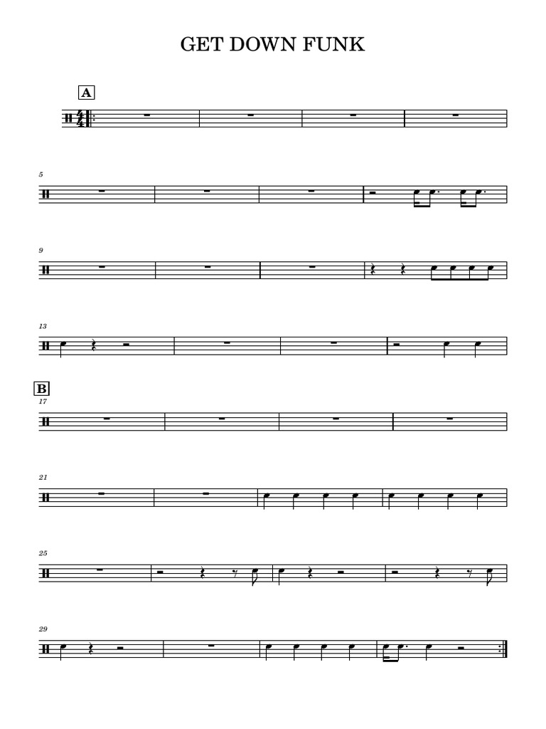 Get Down Funk | PDF