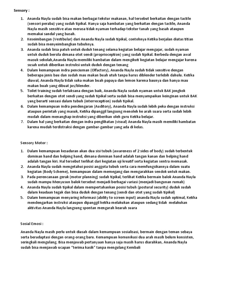 Laporan Belajar Nayla | PDF | Pengembangan Diri