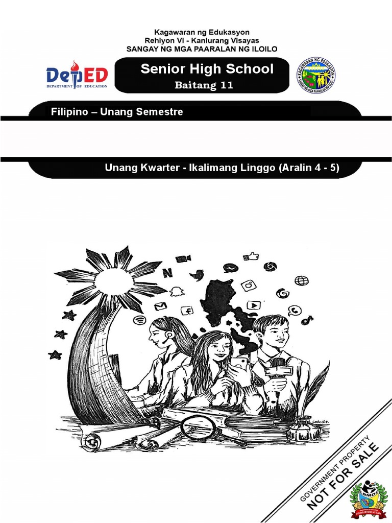 FIL 11 Q1 Wk5 Aralin4 5 | PDF