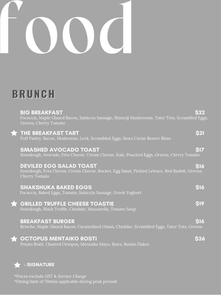 SYIP Luzerne Menu QR | PDF | Pancake | Hamburgers