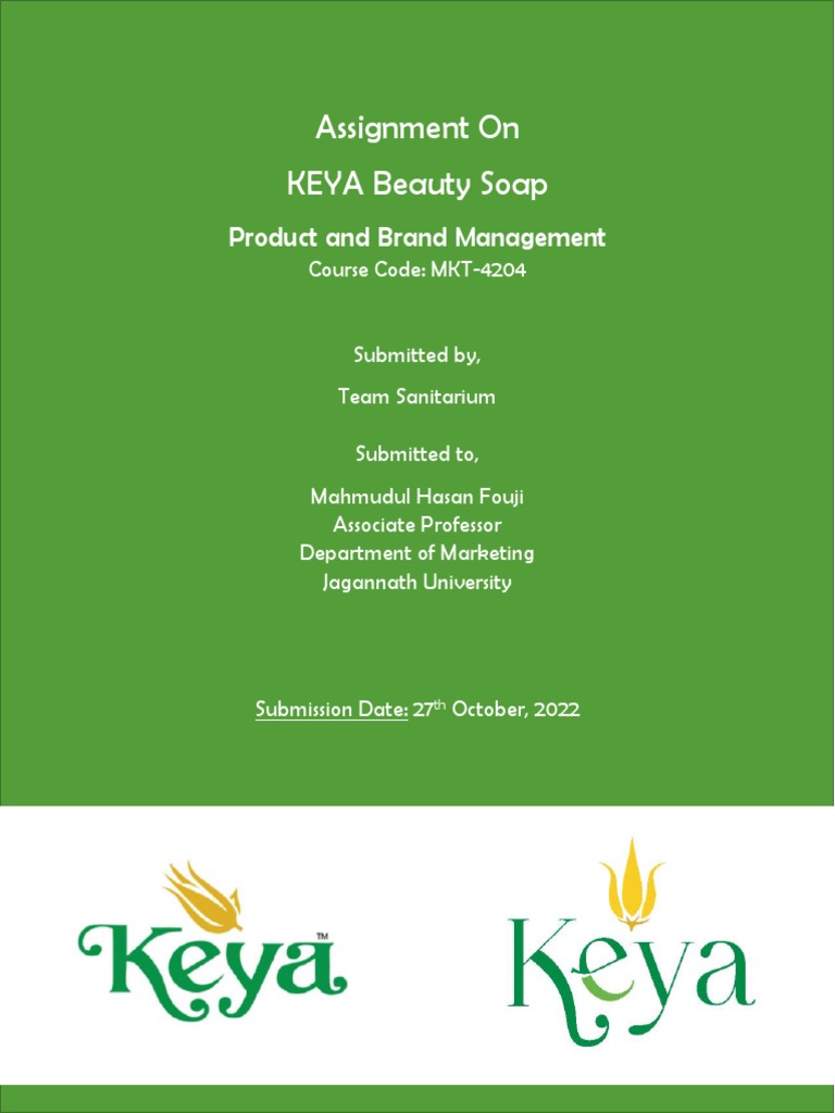 Branding Report On Keya | PDF | Brand | Market Segmentation