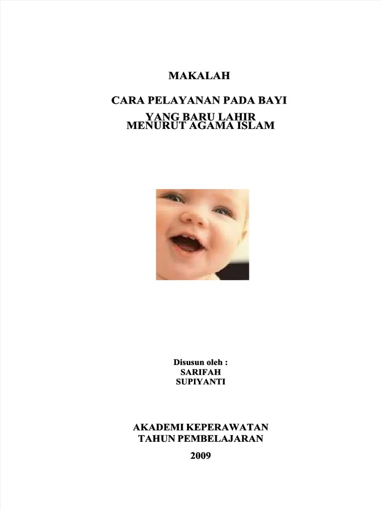 Pelayanan Bayi Baru Lahir Islam | PDF